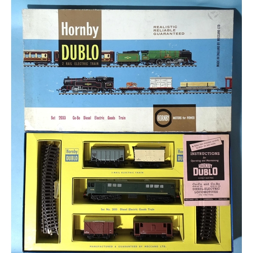 Hornby Dublo, Set 2033 Co-Bo Diesel Electric Gods Train Set, with ...