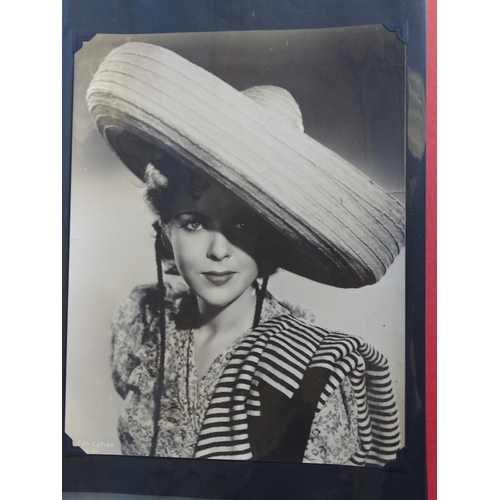 A collection of thirteen 1930's film publicity photographs, including ...