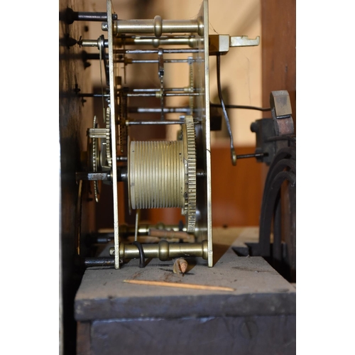 George Payne, Ludlow, a late-18th century oak long-case clock, the case ...