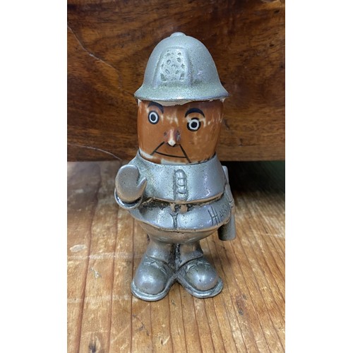 Early C20th Hassall chrome plated "Bobby" policeman car mascot with ...
