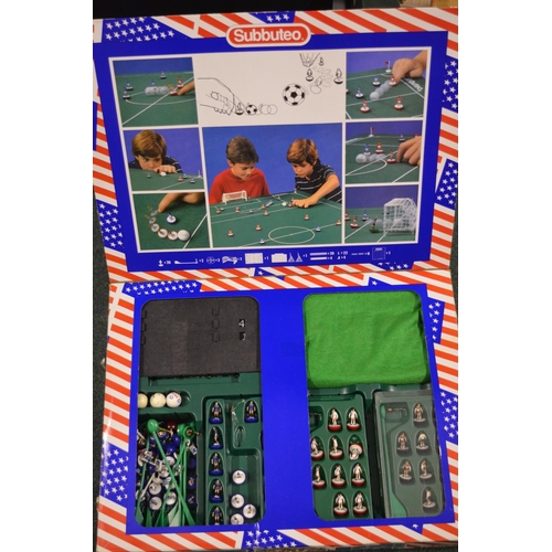 Subbuteo USA 94 box set, Tottenham Hotspur football team set and a ...