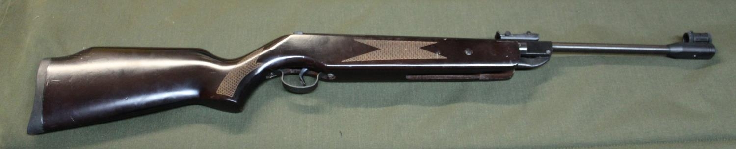 SMK XTB2K .22 break barrel air rifle with iron sights