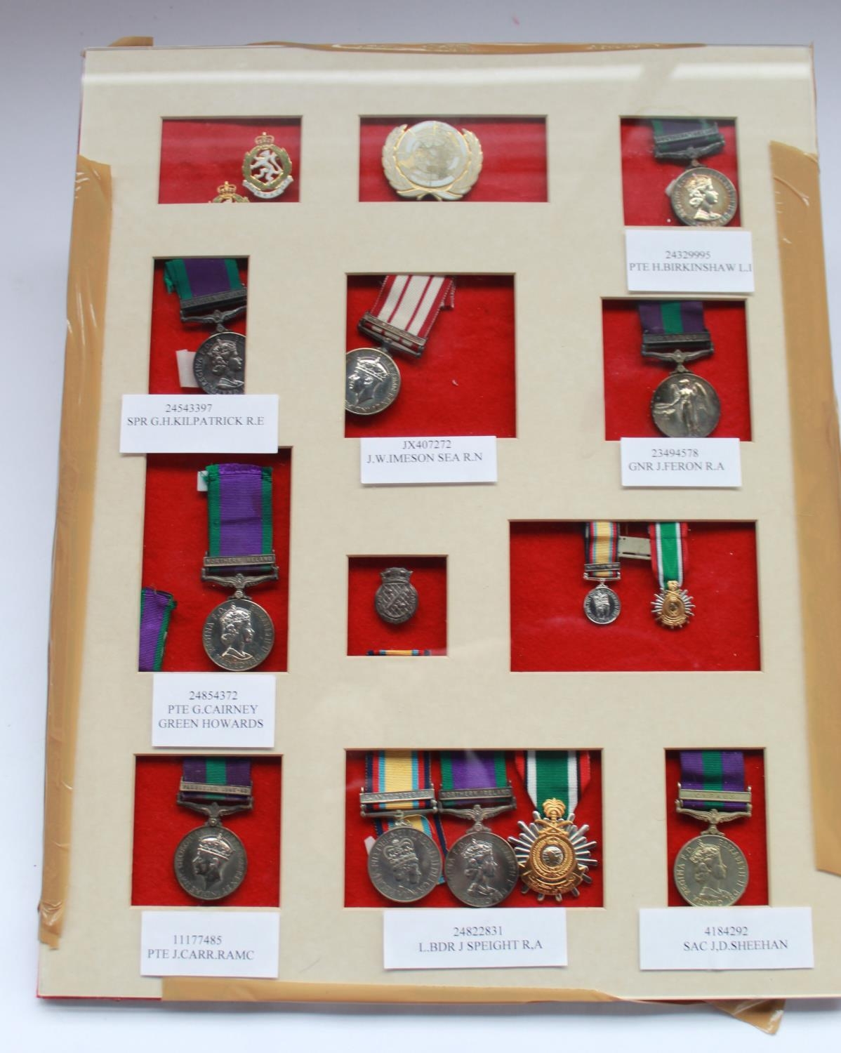 Collection of post WWII British Military - auctions & price archive