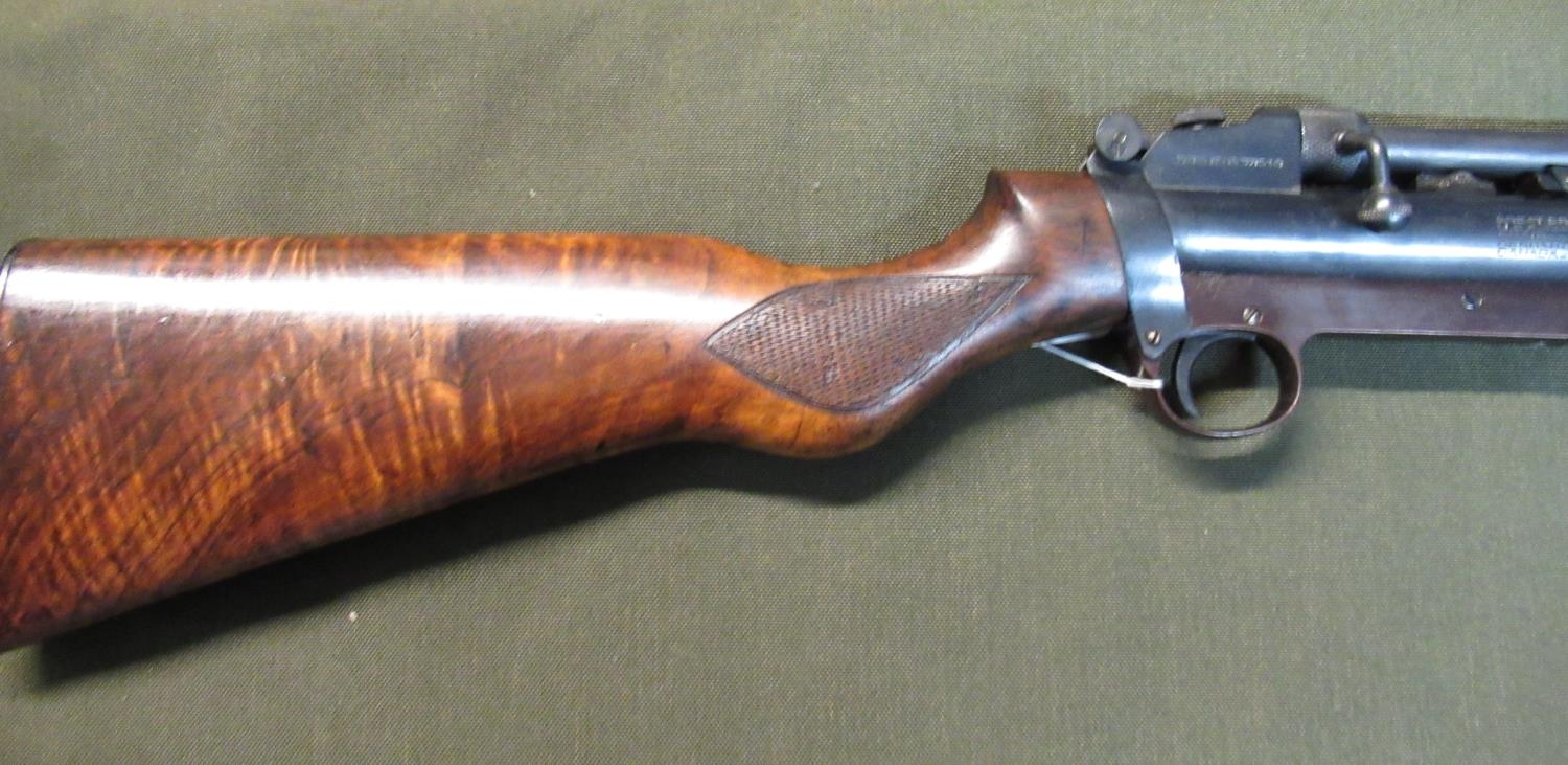 webley service MK2 bolt action break barrel air rifle .177 SN:S4832 (1936)