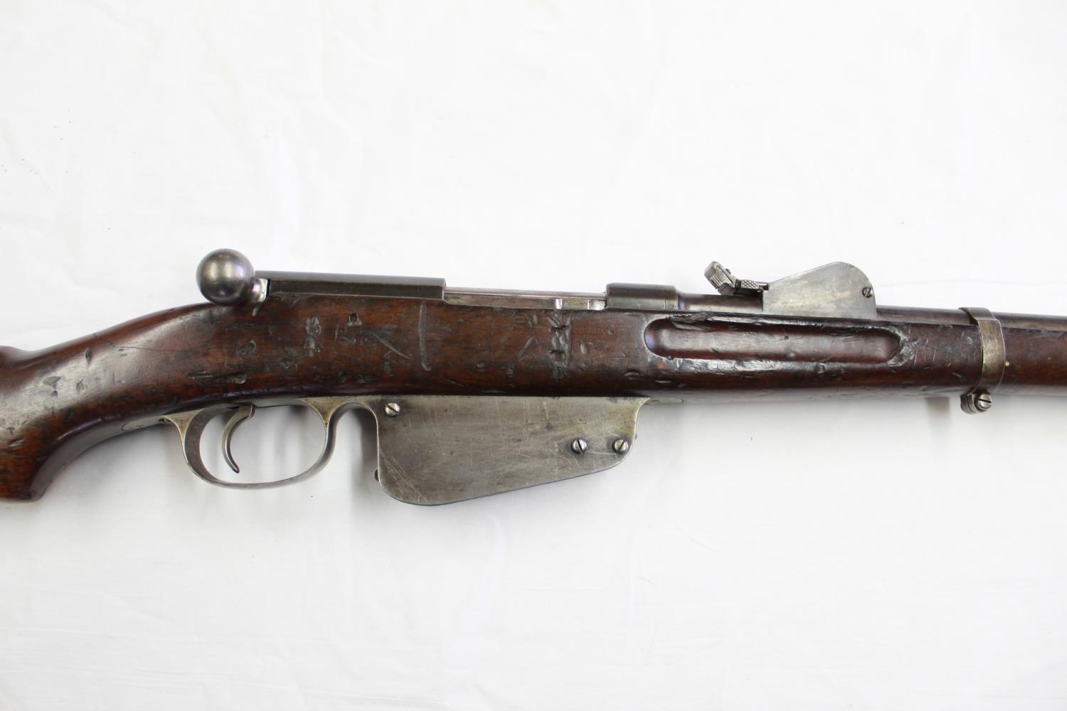 Early C20th Mannlicher type bolt action - auctions & price archive
