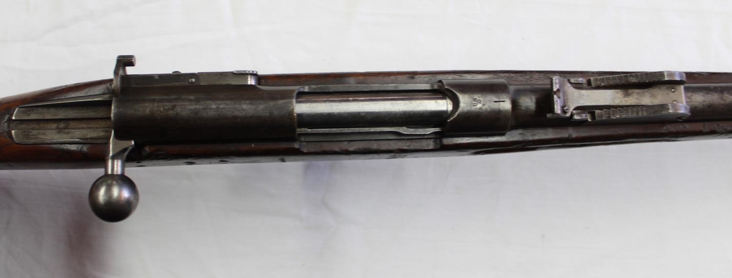 Early C20th Mannlicher type bolt action - auctions & price archive