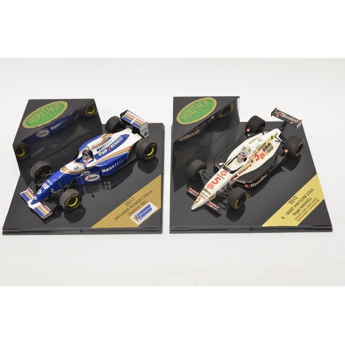 Collection of die-cast Formula One racing cars by Heritage Formula One ...