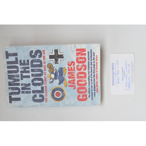 Collection of aviation related books including "Tumult In The Clouds ...