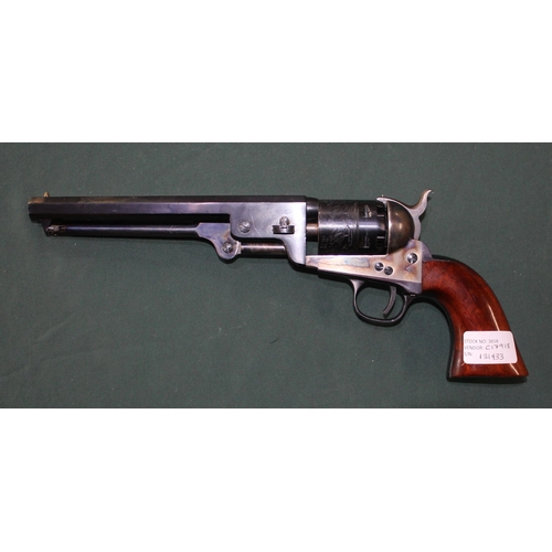 .36 Uberti 1851 Navy Colt muzzle loading black powder pistol in ...