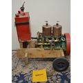 Vintage Watermota K2 2 stroke marine petrol engine with original manual ...