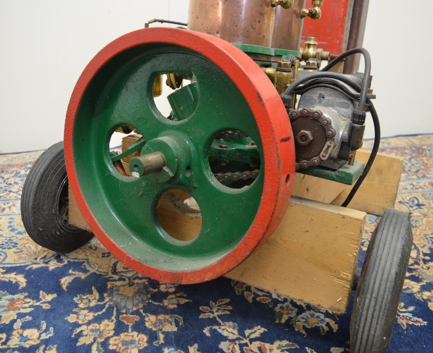 Vintage Watermota K2 2 stroke marine petrol engine with original manual ...