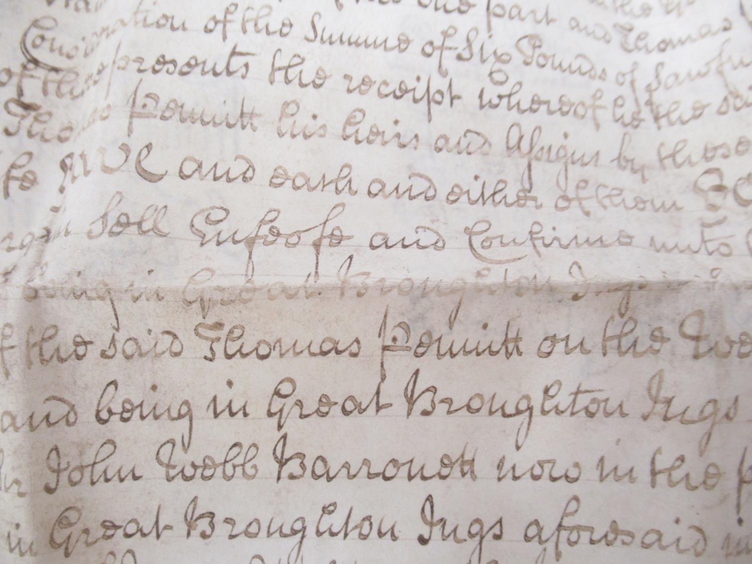 Indenture made on the 19th day of July in the Seventh Year of the reign ...