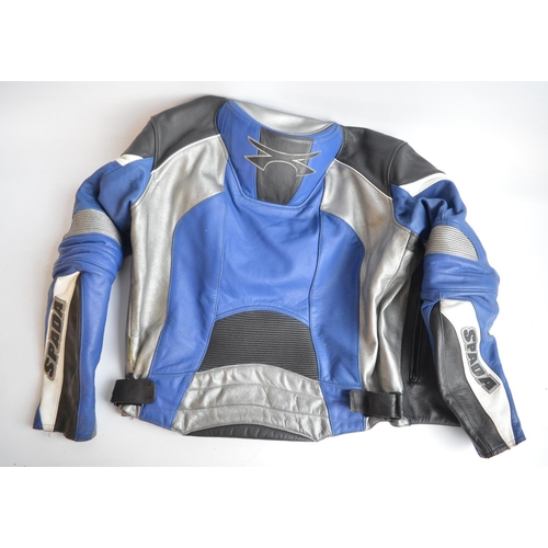 Genuine Spada leather armoured bikers jacket, size 54 in excellent ...