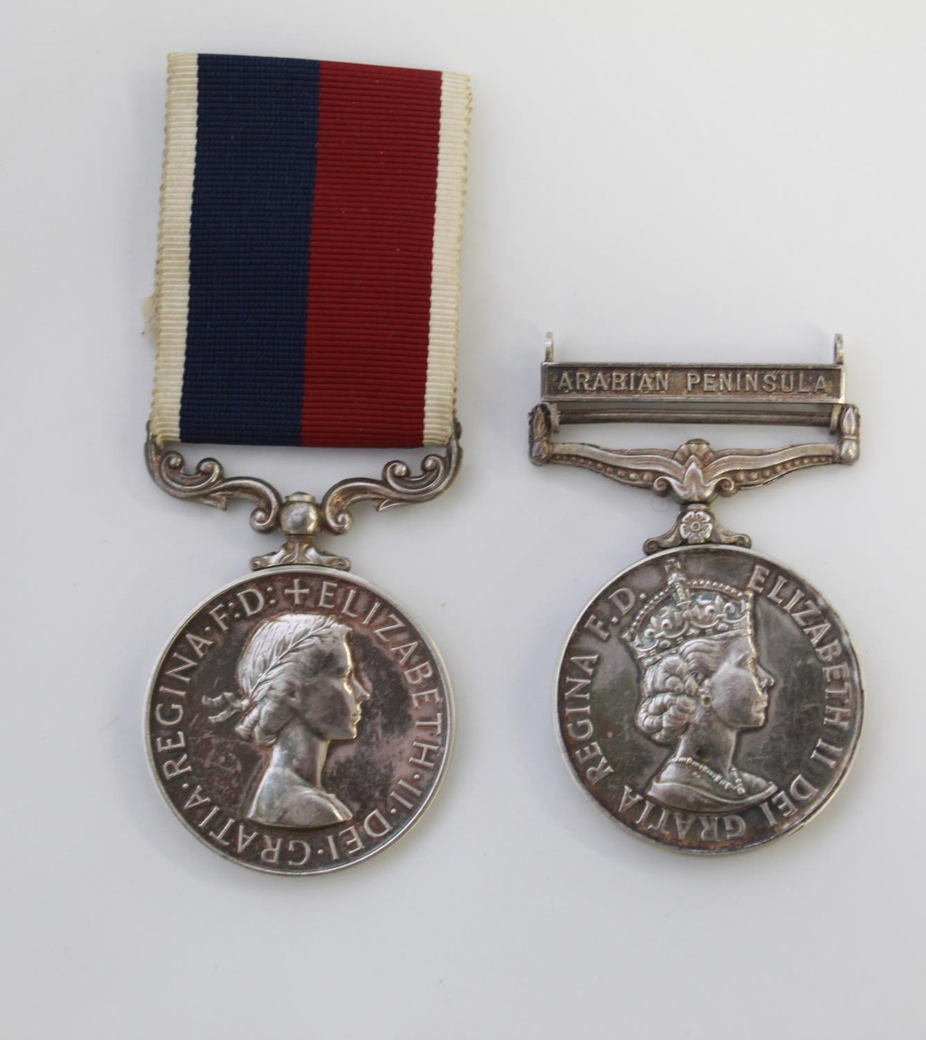 Royal Air Force Long Service and Good Conduct Medal, with ribbon ...