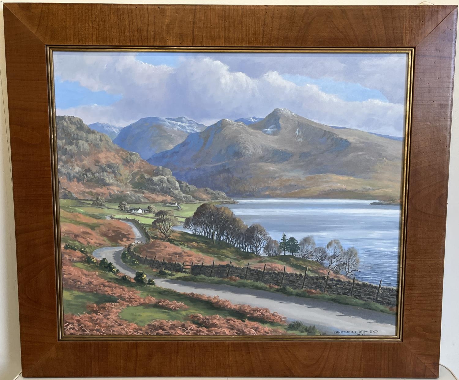 Jonathan F Ormerod (British 20th century); 'Crummock Water (Lake ...