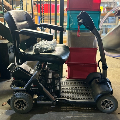 Rascal 4 Plus Liteway electric mobility scooter with battery and ...