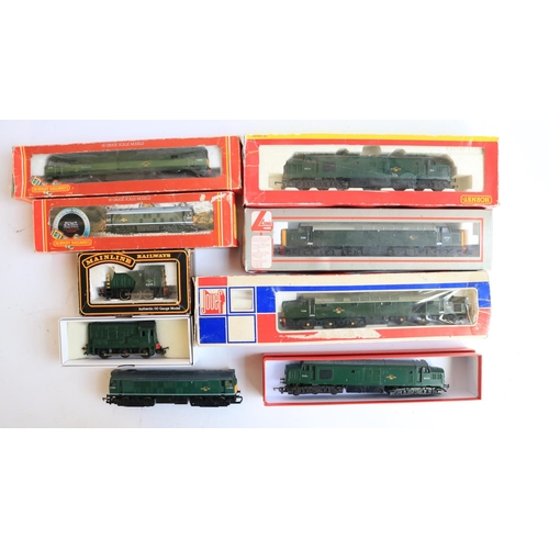 Nine previously run OO gauge electric diesel locomotive models from ...