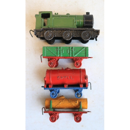 Vintage pre-war Meccano Dinky Toys Mixed Goods Train set with 0-6-0 ...