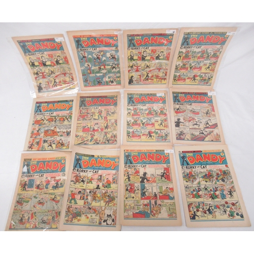Large collection of the Dandy comics from the 1950s (130) POA https ...