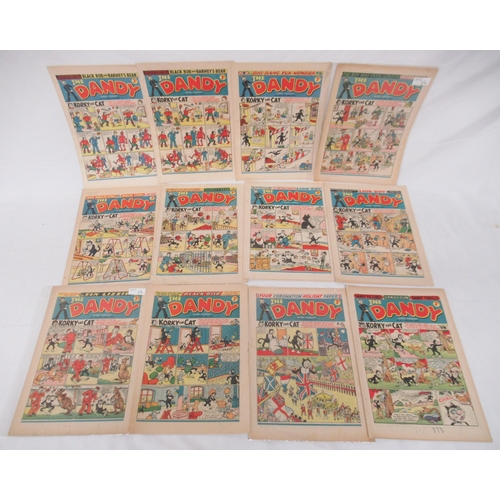 Large collection of the Dandy comics from the 1950s (130) POA https ...