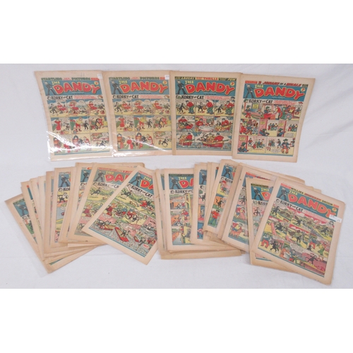 Large collection of the Dandy comics from the 1950s (130) POA https ...