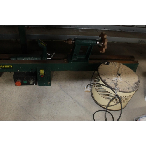 Record Power DML305-VS Woodfast series wood lathe. Microclene air ...