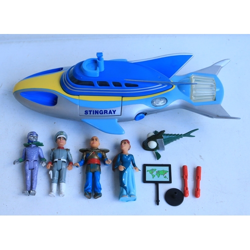 Collection of Gerry Anderson themed models and play sets to include ...