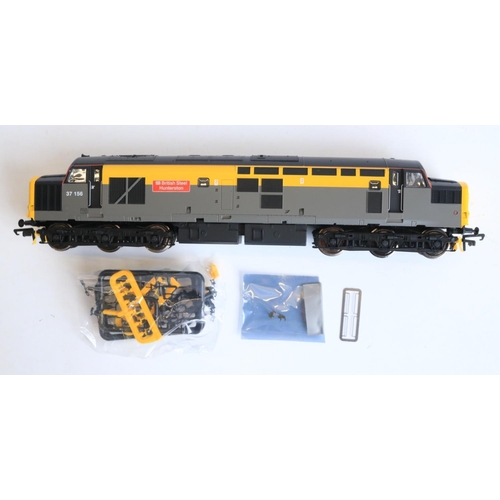 Three OO gauge Class 37 diesel electric locomotive models to include ...