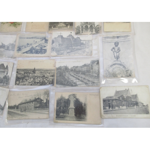 Belgium and France postcards, early 20th Century, some produced by Léon ...