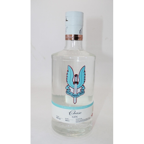 Chase Gin, made in Herefordshire, dedicated to 22 SAS Regiment. 70cl 40 ...