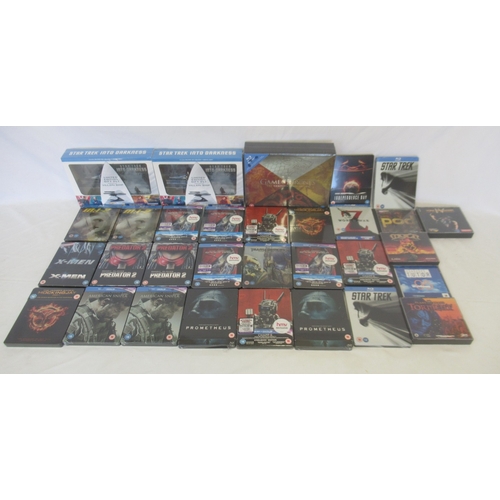 Collection of Blue-Ray DVDs (still sealed) to inc. Star Wars, Iron Man ...