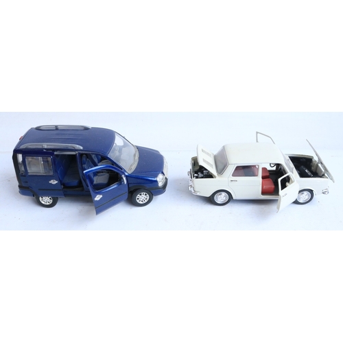 Mixed collection of models and toys to include a home made metal ...