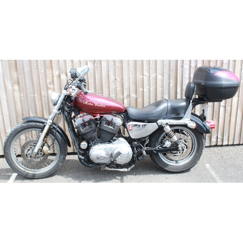 Harley-Davidson XL 883L Sportster. First Registered 23/06/2006 ...