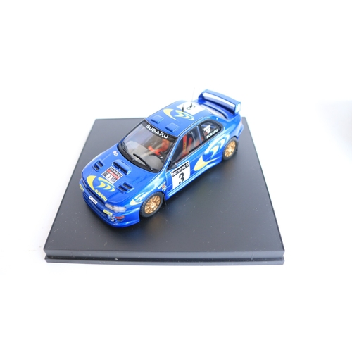 Autoart 1/18 scale highly detailed Subaru Impreza WRC #3 Colin McRae ...