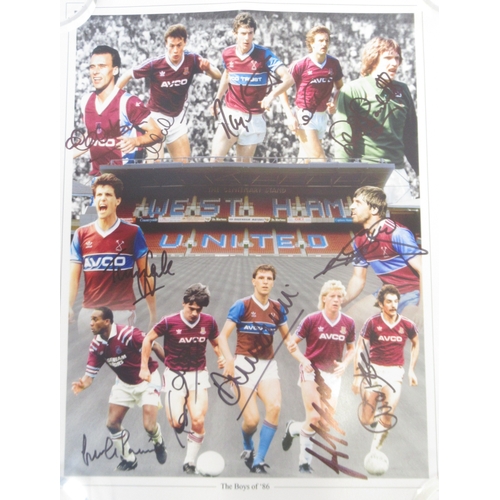 Assorted collection of Sports memorabilia predominately relating to ...
