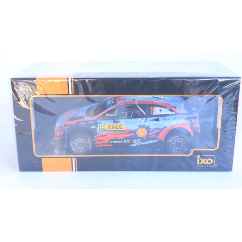 Three 1/18 scale WRC rally car models spanning the 2017-19 racing ...