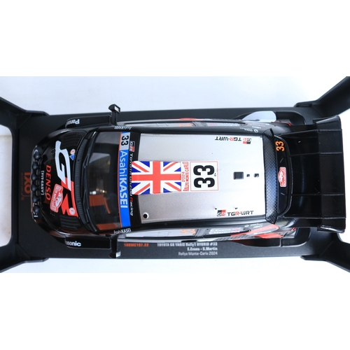 Four 1/18 scale WRC rally car models from IXO, all 2024 racing season ...