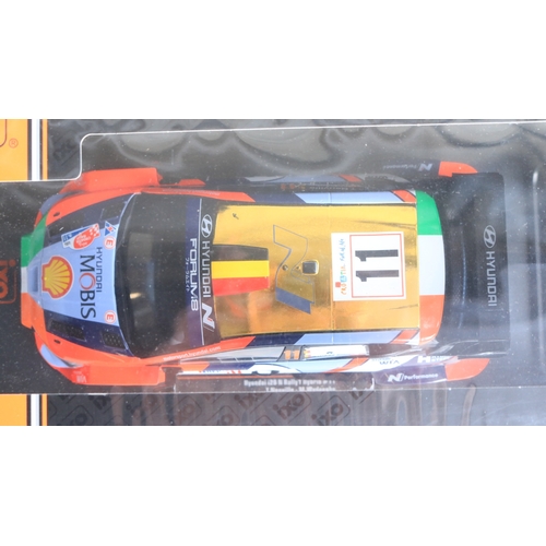 Four 1/18 scale WRC rally car models from IXO, all 2024 racing season ...