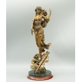 Franklin Mint, 'Morgan Le Fey' bronze figure with box and certificate 30cm