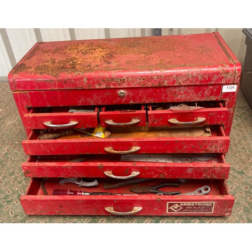 Armstrong mechanics toolbox with quantity of mechanic and engineering ...