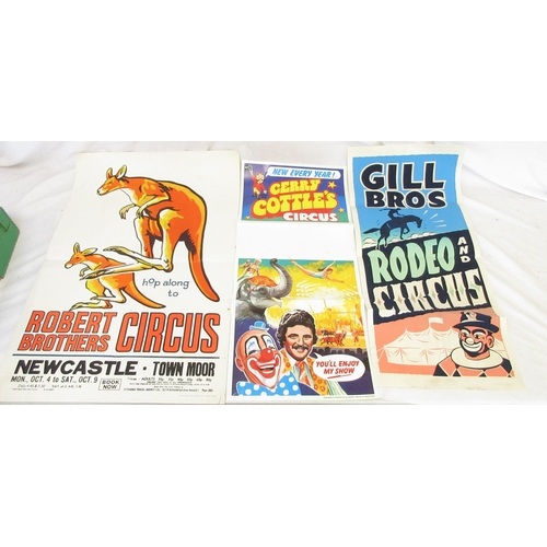 Collection of Circus posters to inc. Stanley V Parkins, Bullen Bros ...