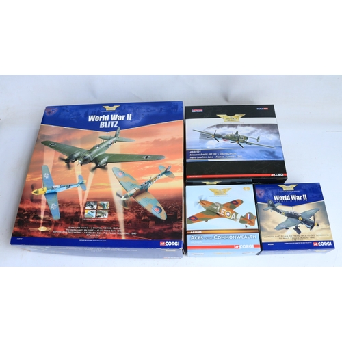 Collection of Battle Of Britain themed 1/72 scale diecast model ...