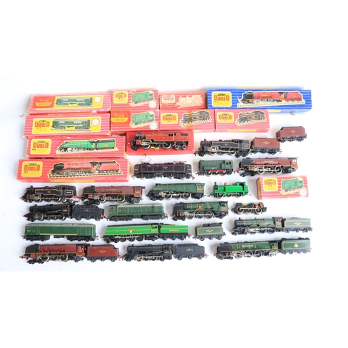 Collection of boxed and unboxed mostly Hornby Dublo electric locomotive ...