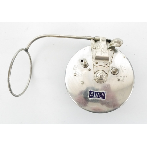 Alvey of Australia large centre pin sea fishing reel titled “Snapper ...