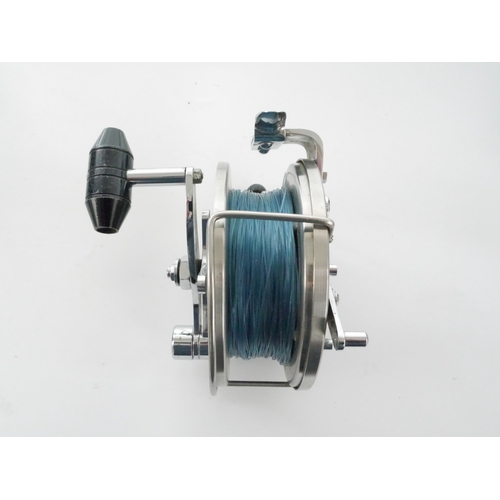 WITHDRAWN S. Allcock & Co Leviathan large sea casting reel with power ...