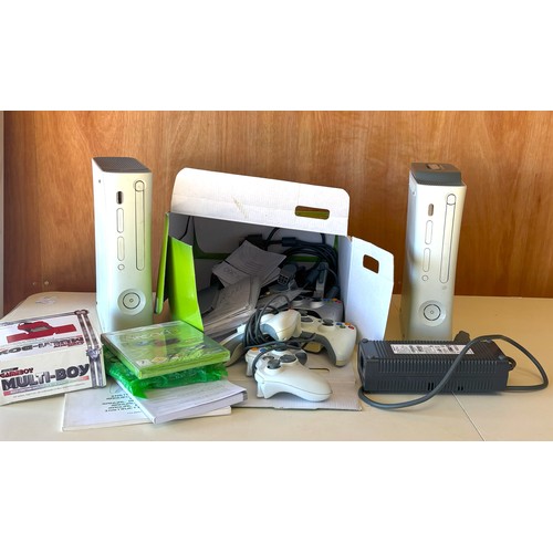 XBOX 360 Arcade games console, boxed with original XBOX Live arcade ...