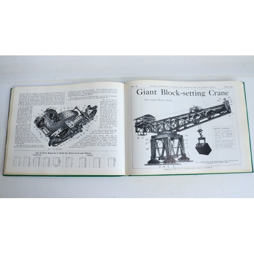 Extensive collection of Meccano plus The Meccano Super Models Volume 2 ...