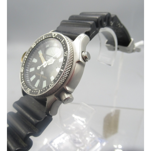 Citizen Promaster Aqualand diver's 200m stainless steel quartz ...