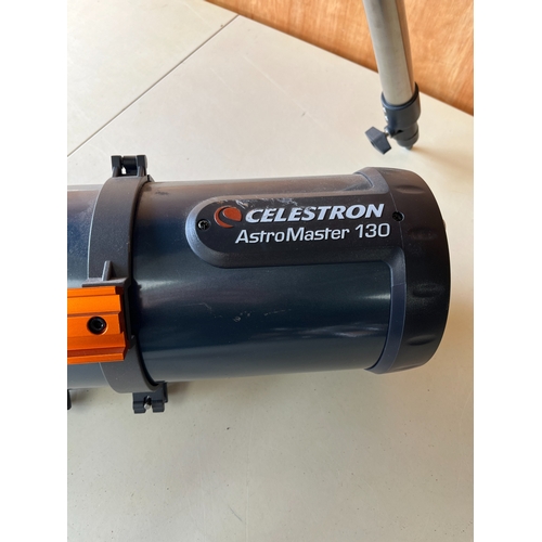 Celestron AstroMaster 130 telescope, with adjustable tripod stand ...