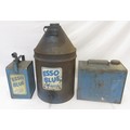 Vintage c.1950s Valor "Esso Blue" paraffin can with Valor screw cap and ...